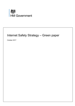 Internet Safety Strategy green paper - Overton
