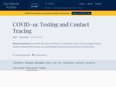 COVID-19: Testing and Contact Tracing - Overton