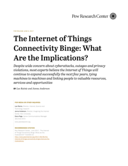 Implications of The Internet of Things Connectivity Binge - Overton